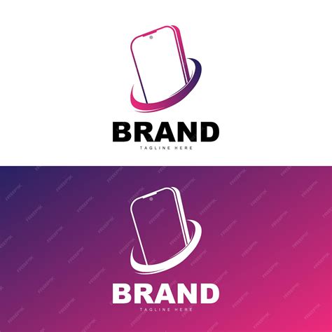 Premium Vector Smartphone Logo Modern Electronics Vector Smartphone