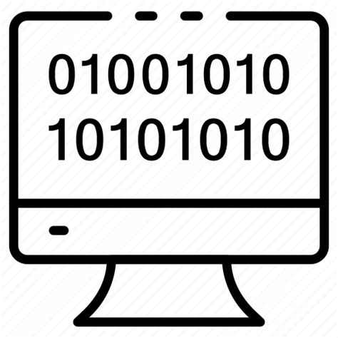 Monitor Screen Technology Coding Icon Download On Iconfinder
