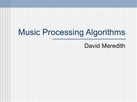Algorithms For Pattern Discovery And Pitch Spelling In Music