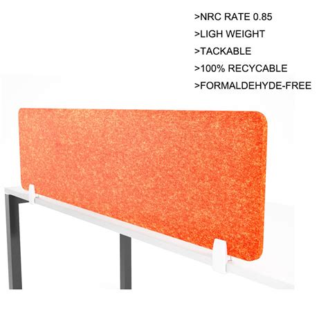 Diy Acoustic Panel Fabric Desk Pinboard Partition Clamp Desk Screen