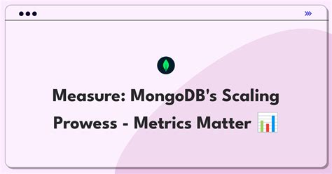 mongodb scaling success metrics analytics product interview nextsprints