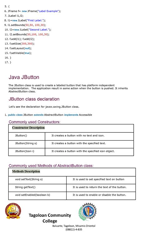 Solution Basic Swing Gui Components Part Studypool