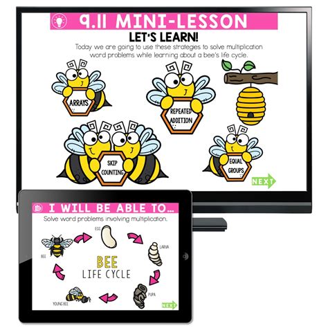 Lucky To Learn Math Lesson 911 Multiplication Teaching Slides Lucky Little Learners