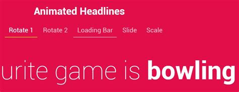 Css3文字动画切换效果网站素材代码 100素材网
