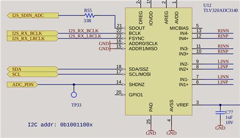 TLV ADC Right Channel Always Silent In I S Slave Mode With Channel Summation Mode