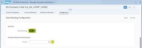 Attribute Based Access Control Abac Data Block Sap Community