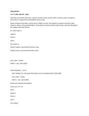 Fun With Mad Libs Create Hilarious Stories Using Loops Lab Course Hero