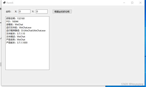 C 根据坐标获取该位置上的pid及进程信息（进程名，路径，版本号等）c 获取 路径 Pid Csdn博客