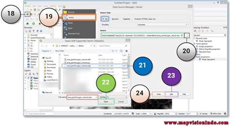Tutorial Menghitung Volume Data Raster Menggunakan Qgis Map Vision