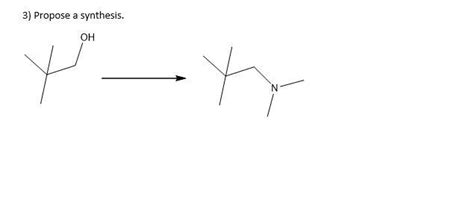 Solved Propose A Synthesis Chegg Com
