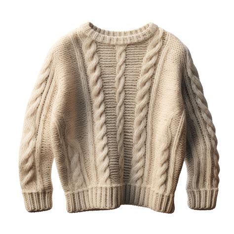 Premium Ai Image Cozy Sweater Isolated