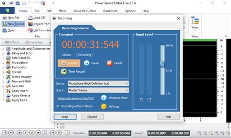 Free Sound Editor Powerful Easy And Free Sound Editing And Recording