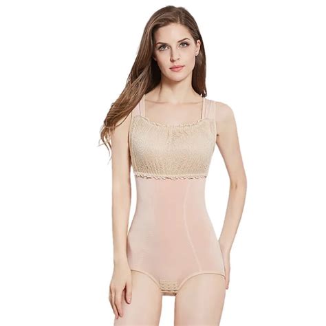 Боди для похудения женское кружевное Корректирующее белье корсет Корректирующее белье
