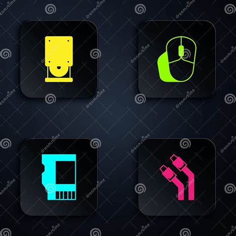 Set Lan Cable Network Internet Optical Disc Drive Sd Card And