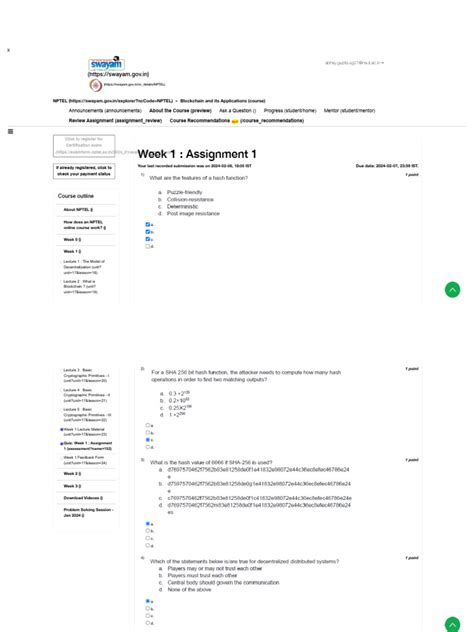 Blockchain And Its Applications Unit 4 Week 1 Pdf