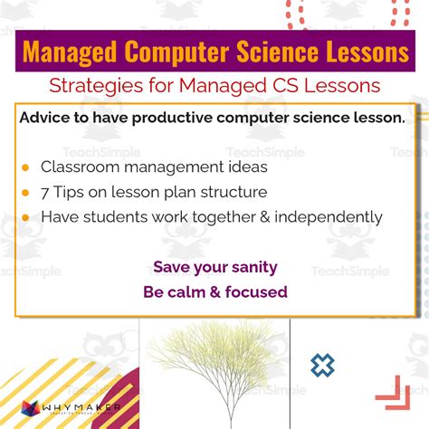 Teaching Tips For A Managed Computer Science Lesson By Teach Simple