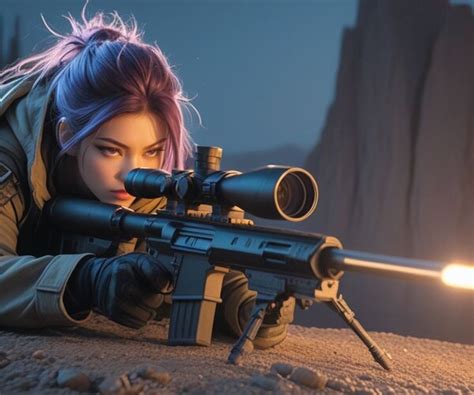 Artstation 525 Professional Sniper Tactical Pose Modern To Futuristic