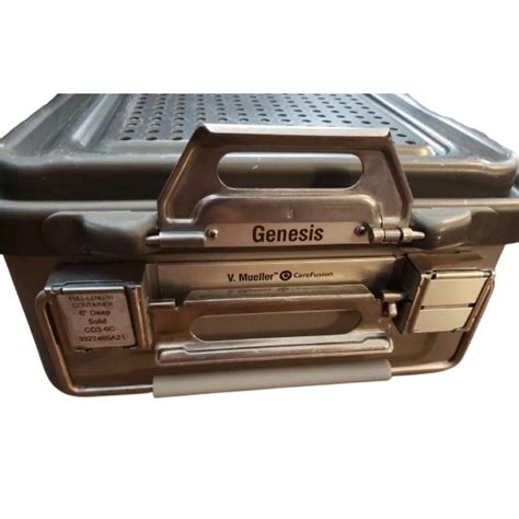 Sterilization Container Genesis® 6 X 12 X 23 Inch Suprememed