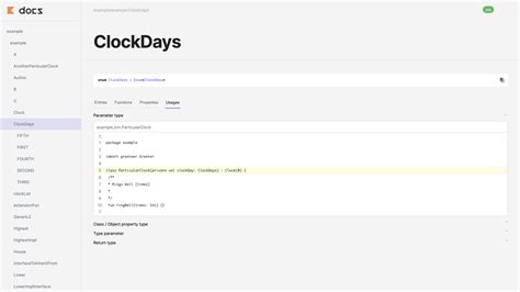 usage information · issue 1396 · kotlin dokka · github