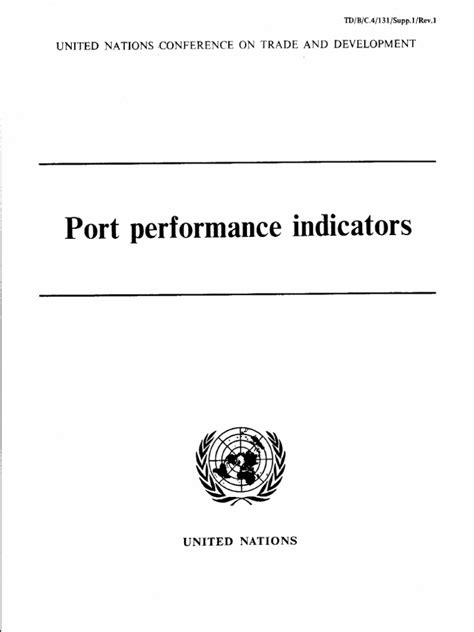 Port Performance Indicators Basic Pdf
