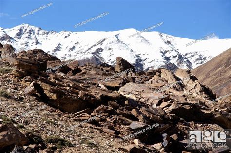 Landscape Between Baralacha La Bara Lacha Pass 4890m And Sarchu