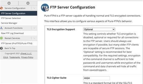 Solved Issues With Pureftpd With Tlsssl On Cpanel Passive Open