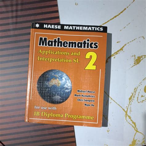 Jual Haese Mathematics Aplications And Interpretation Sl 2 Shopee Indonesia