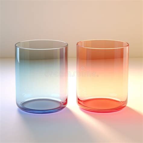 Ethereal Minimalism Ultra Detailed 3d Glasses With Translucent Water