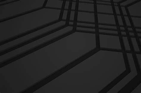 Premium Photo Dark Monochrome Minimal Geometry Background