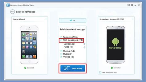 Как перенести смс с Андроида на Айфон и обратно все способы