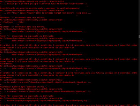 Error Ao Executar Script · Issue 68 · Microsoftari · Github