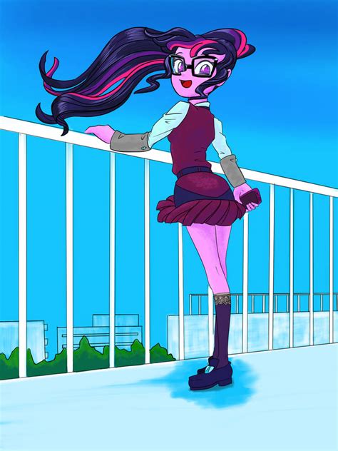 Talk With Sci Twi After School By Xjleiu On Deviantart