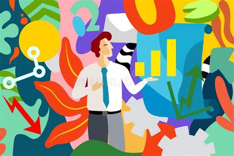 Business Improvement Concept Set Corporate And Personal Career Success Business Development