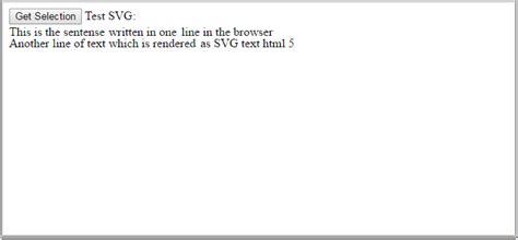 Javascript How To Get Selected Text From Svg Tags Stack Overflow