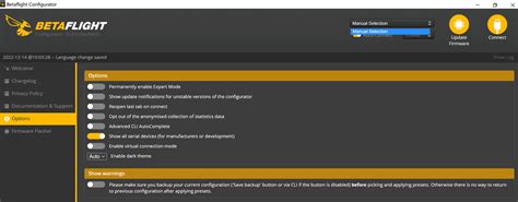 Betaflight Configurator 10 8 Configurator Installation Consistently