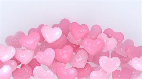 하트 배경입니다 발렌타인 3d 심장 벽지를 사랑해요 소품 결혼식 약혼 결혼 축하 Datting 낭만적인 열정 사랑의 상징 현대 3d 렌더링 2월에 대한 스톡 사진 및 기타