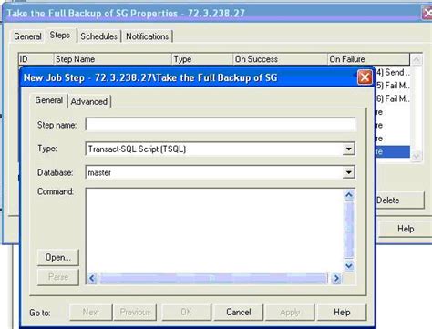Sql Server 20002005 Automated Database Backups And Restorations