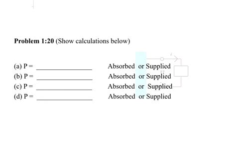 Solved Figure P Determine The Amount Of Power Chegg
