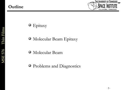 Molecular Beam Epitaxy2 Ppt