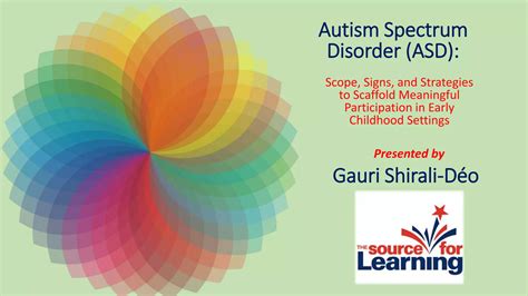 Vaaeyc 2018 Autism Spectrum Disorder Asd Scope Signs And Strategies
