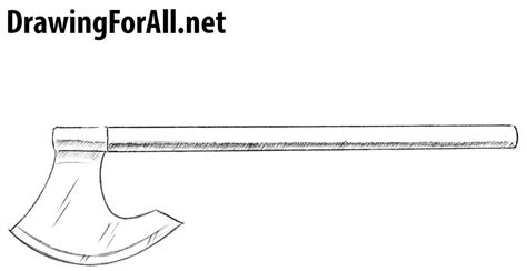 How To Draw A Battle Axe