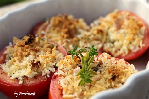 Panko Stuffed Broiled Tomatoes Delicious Food Kitchen