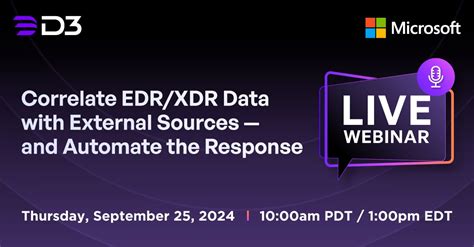D3 Security On Linkedin Soar Smartsoar Xdr Edr Microsoft