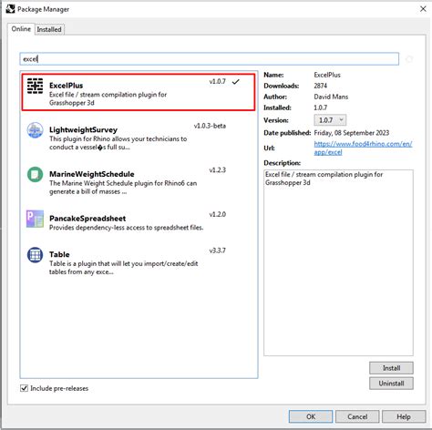 Problem Working With Write To Excel Component Grasshopper Developer Mcneel Forum