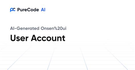 build great onsen 20ui user account components faster using ai tools