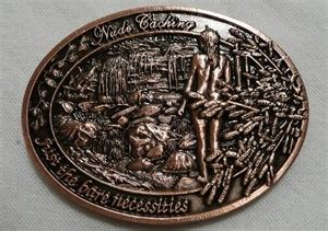 TB N M Nude Caching Geocoin Nude Caching Geocoin