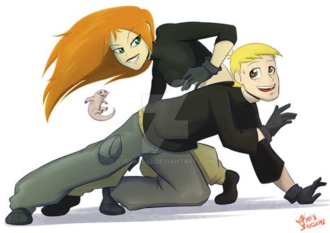 Kim Possible And Ron Stoppable By Israel On Deviantart