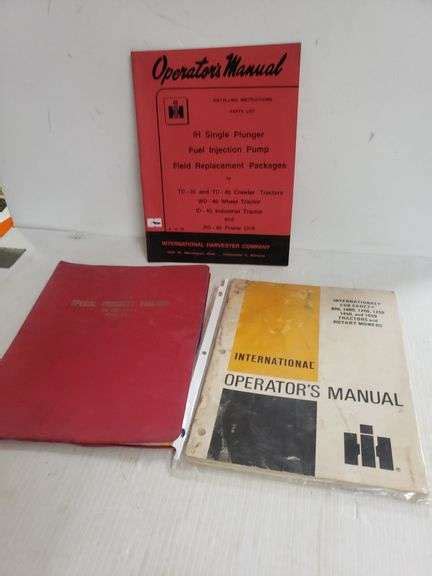 Operators Manual Cub Cadet Crawler Tractors Farm Wagon Gear Trice