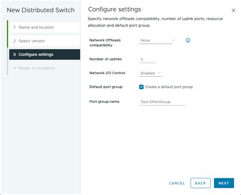 vsphere distributed switch configuration and best practices guide