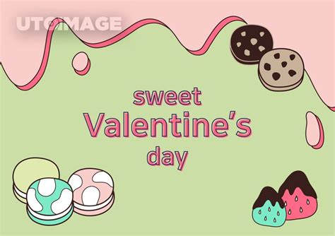 발렌타인데이 배경 M200128 Yuni 일러스트 배경 배너 발렌타인데이 이벤트 팝업 프레임 패턴 일러스트